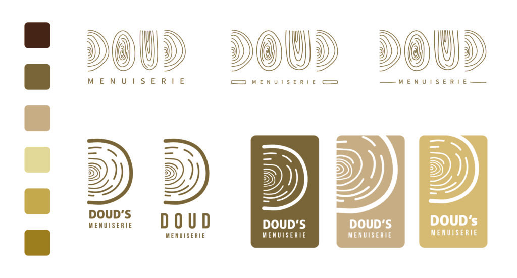 DOUD'S MENUISERIE / Logotype - Edouard Morisse / Design Graphique et ...